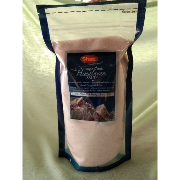 Shan Virgin Himalayan pink salt 800g | Shopee Philippines