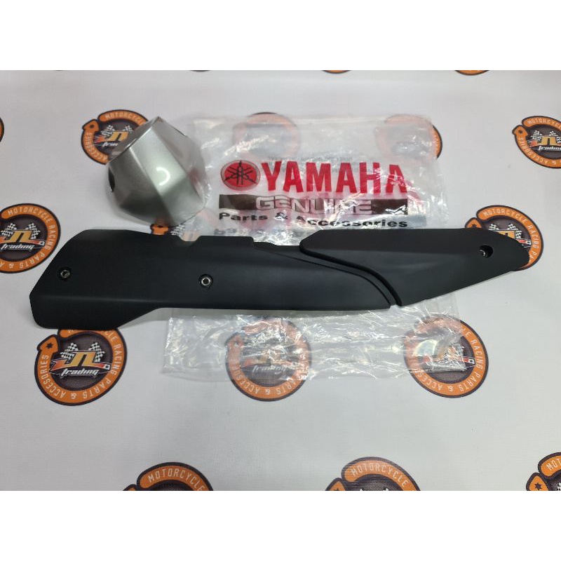 GENUINE YAMAHA HEAT GUARD MUFFLER COVER AND TIP (B5V) / MUFFLER ...