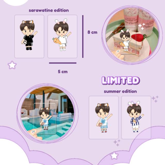 BRIGHTWIN 2GETHER SARAWATINE TRANSPARENT CARD | Shopee Philippines