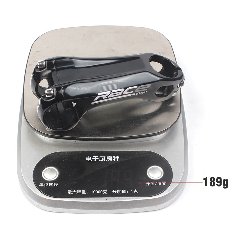 RACEWORK Mountain Bike Stem 20 Degree 31.8*80/90/100mm Bike Handlebar ...