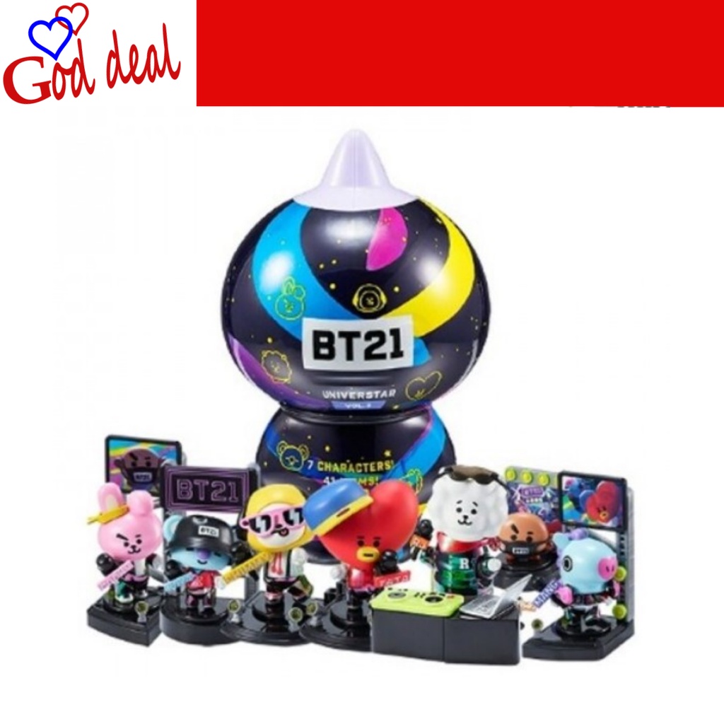 BT21 Random Box Blind pack A fun gift to unpack VOL3 figure | Shopee ...