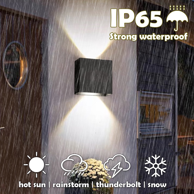 Wall light LED Wall Lamp Outdoor Lighting Up Down Modern Decoration ...