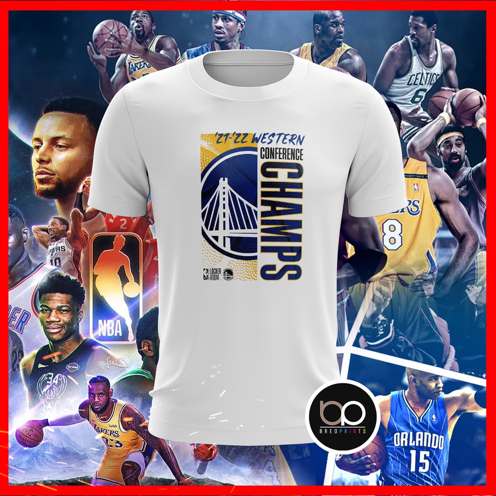Golden State Warriors Western Conf. Basketball Playoffs 2022 Gold ...
