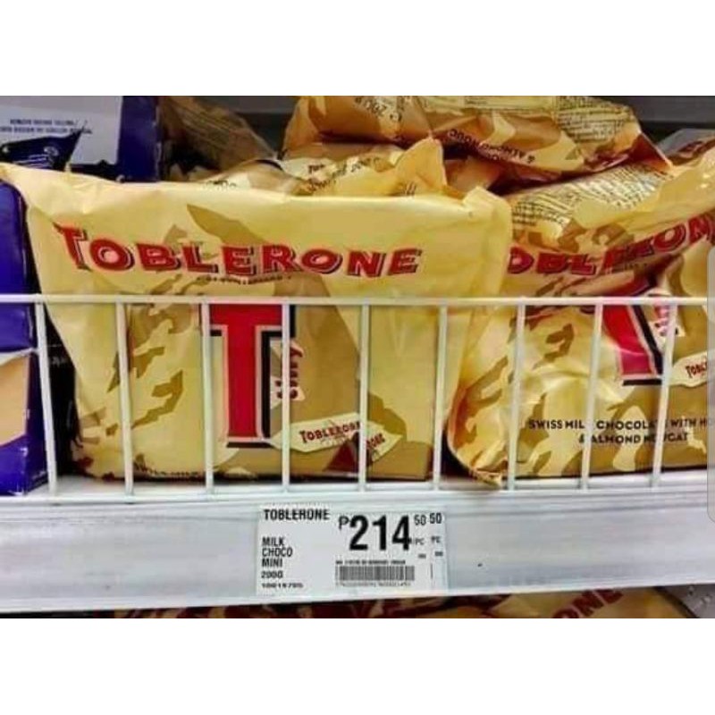 Toblerone tiny classic 200g | Shopee Philippines