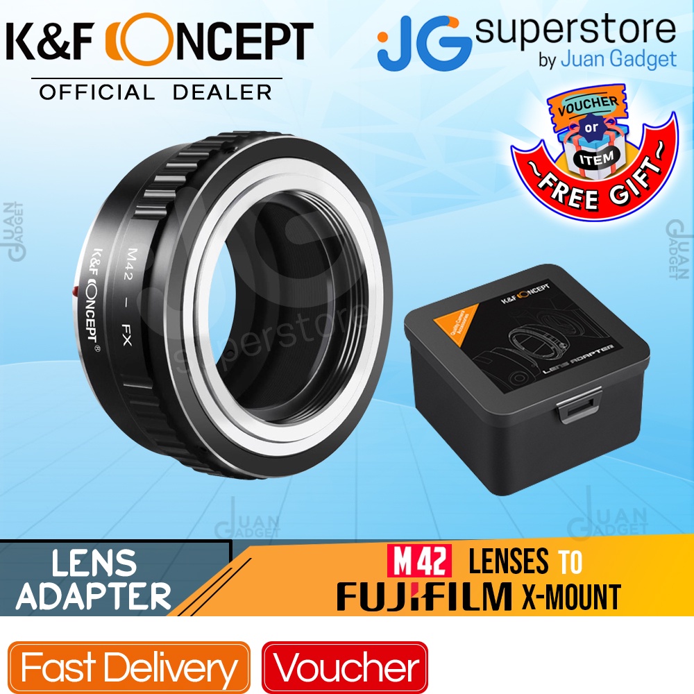 [CLEARANCE] K&F Concept M42-FX Lens Adapter Mount for M42 Mount Lens to ...