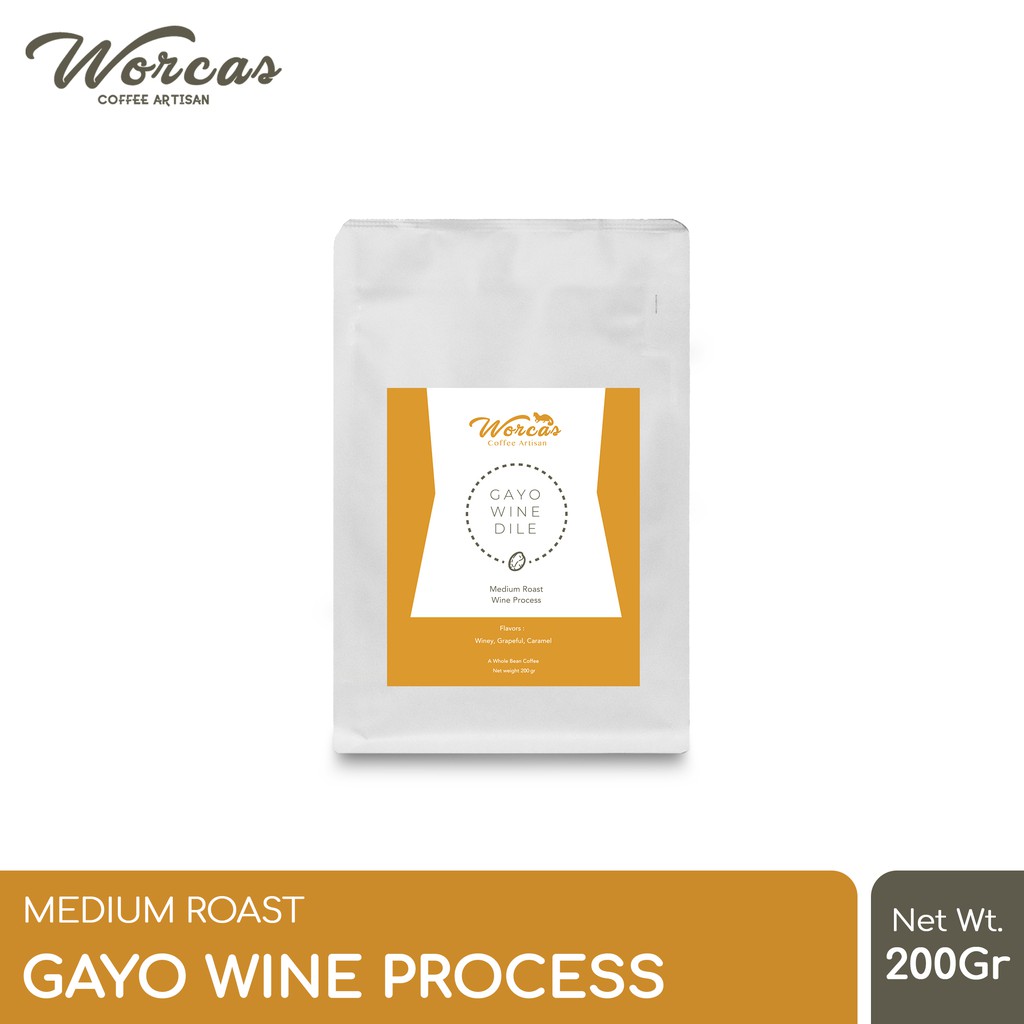 Worcas Aceh Gayo Wine Process Arabica Coffee 200 Grams - Medium Roast ...