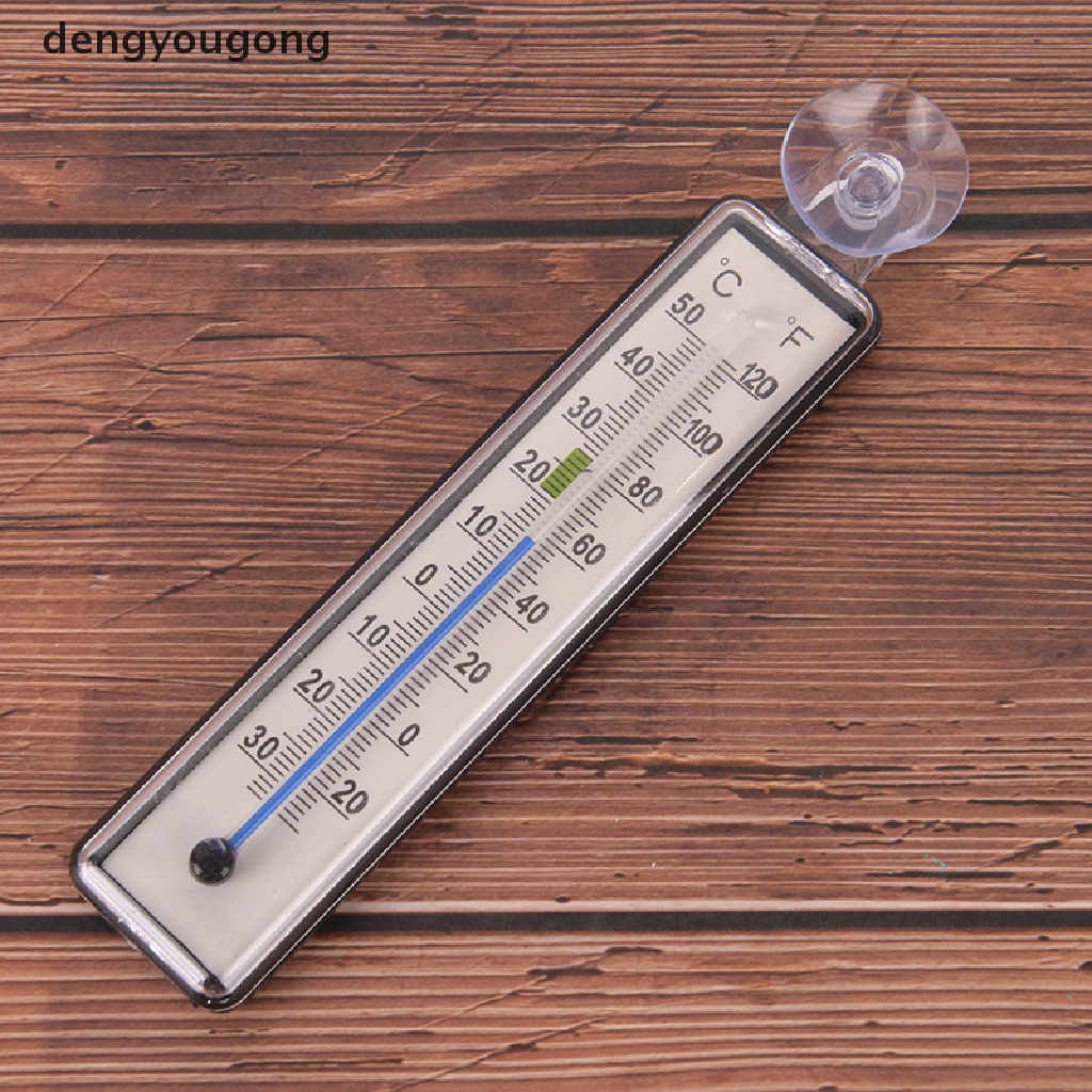 dengyougong Aquarium fish tank thermometer glass meter water ...