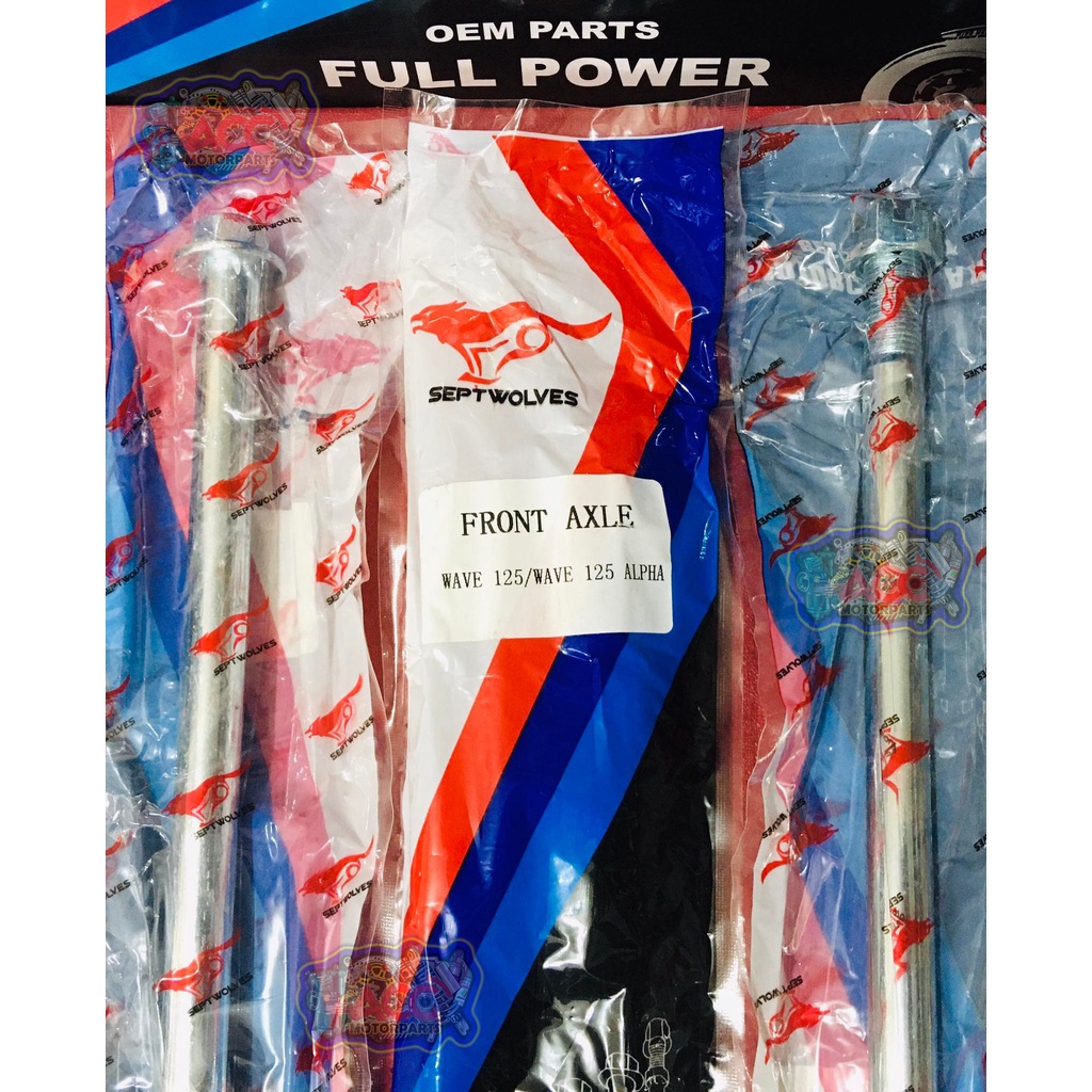 ACC Motorparts Front Axle Ehe for Honda Wave 125 / Honda Wave 125 Alpha ...