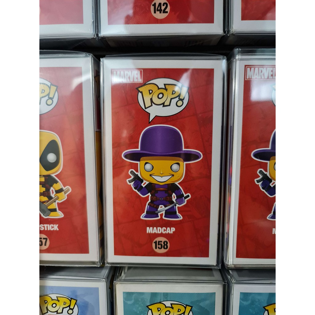 Funko Pop! Deadpool - Foolkiller, Solo, Terror, Stingray, Slapstic ...