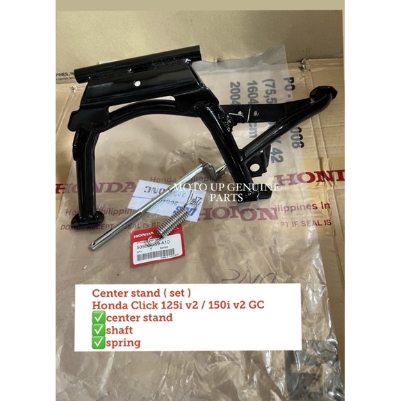 Center stand set Centerstand with shaft and spring Click 125i v2 150i ...