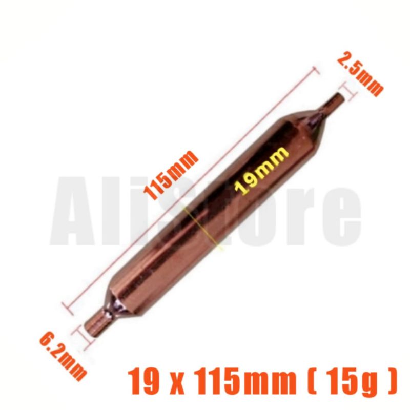 ALi Filter Drier Refrigerator Freezer Fridge Chiller Copper Strainer 15g 20g 30g 45g Peti Sejuk ...