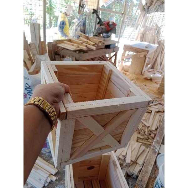 WOODEN BLOCKS, CRATES, STORAGE | Shopee Philippines