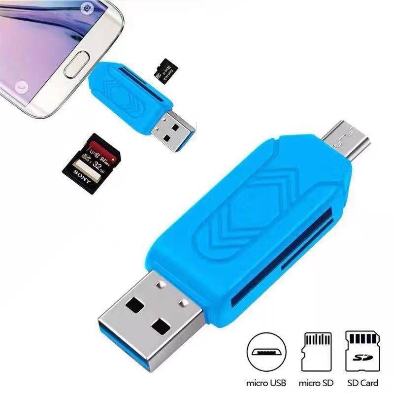 Micro V8 OTG Multifunction Card Reader | Shopee Philippines