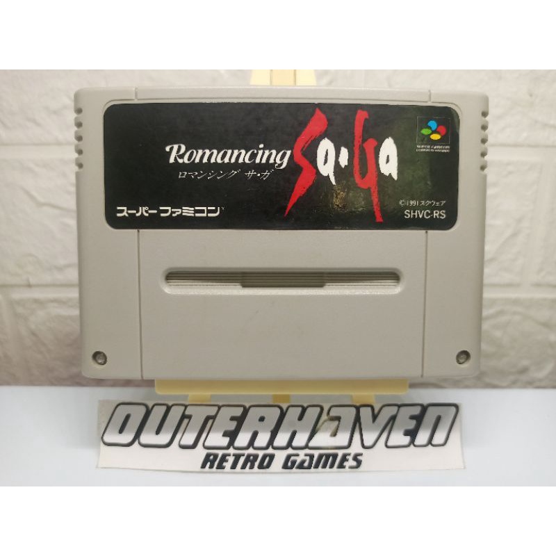 SFC Game Romancing Saga (Japan Import) | Shopee Philippines