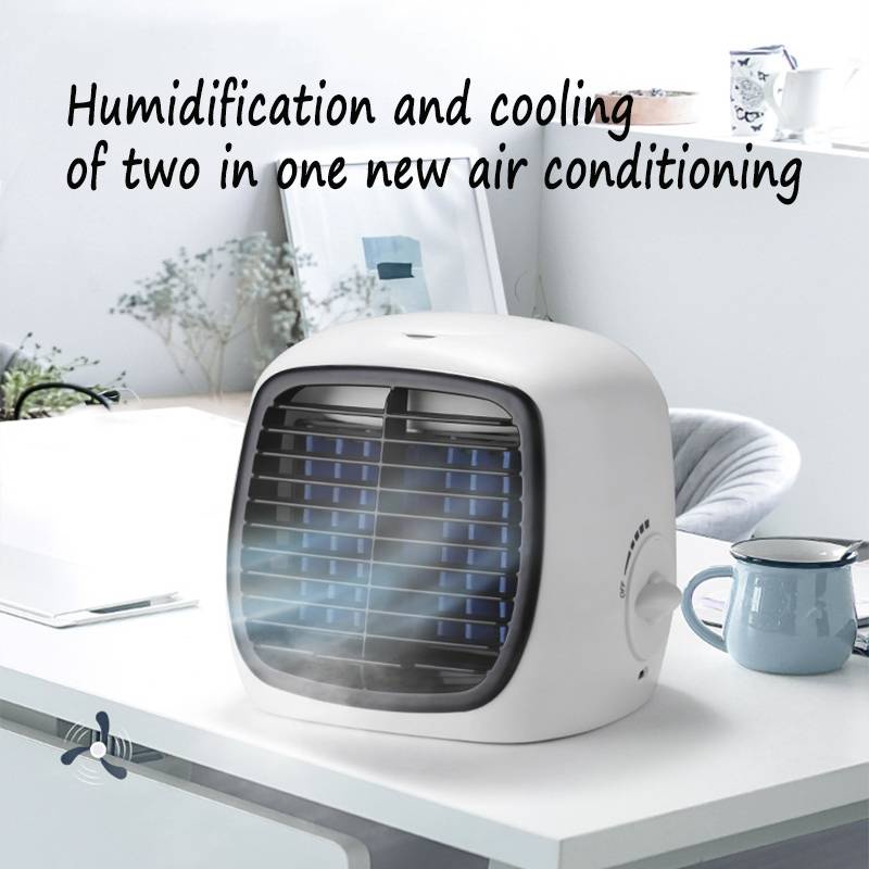 Mini Air Conditioner Portable Air Cooler can be added with Ice Water ...