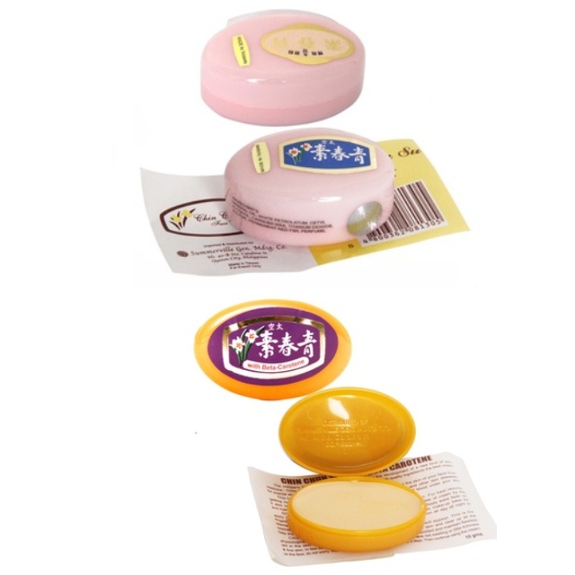Chin Chun Su Facial Whitening Cream Oily & Dry Skin Beta-Carotene 10g ...