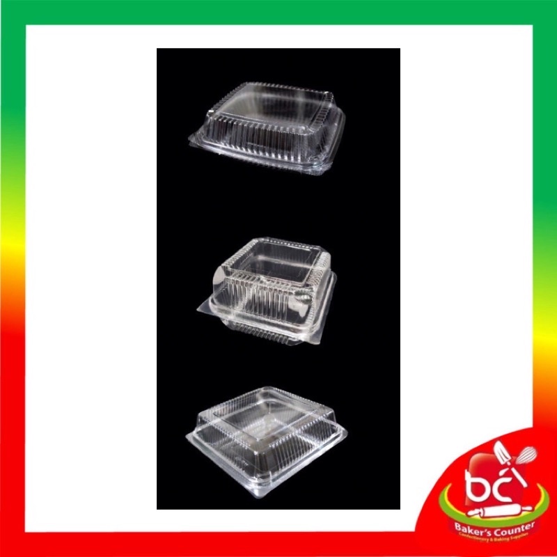 CLAMSHELL SQUARE CONTAINER (20’s) | Shopee Philippines