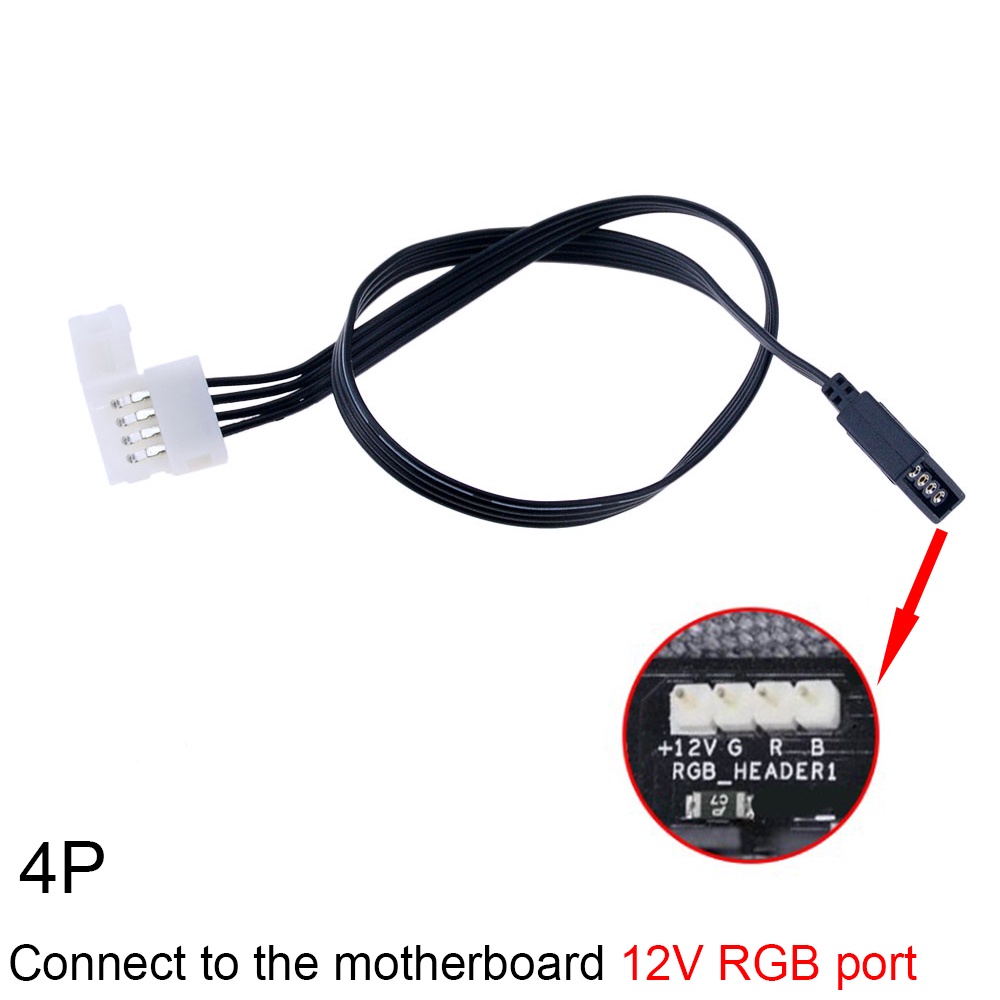 1PCS No Soldering 3PIN / 4PIN Cable PCB Board Wire To 3P /4P Female ...