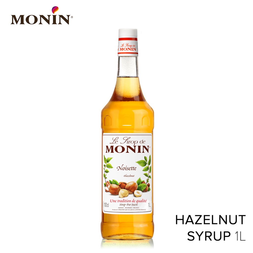 Monin Hazelnut Syrup 1L | Shopee Philippines