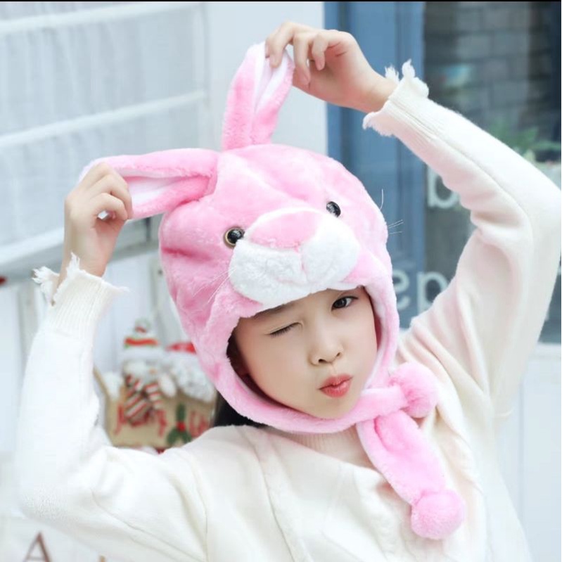 YL Caps Rabbit Bunny Animal Hat Hats Cute Cartoon Cap for Kids and ...