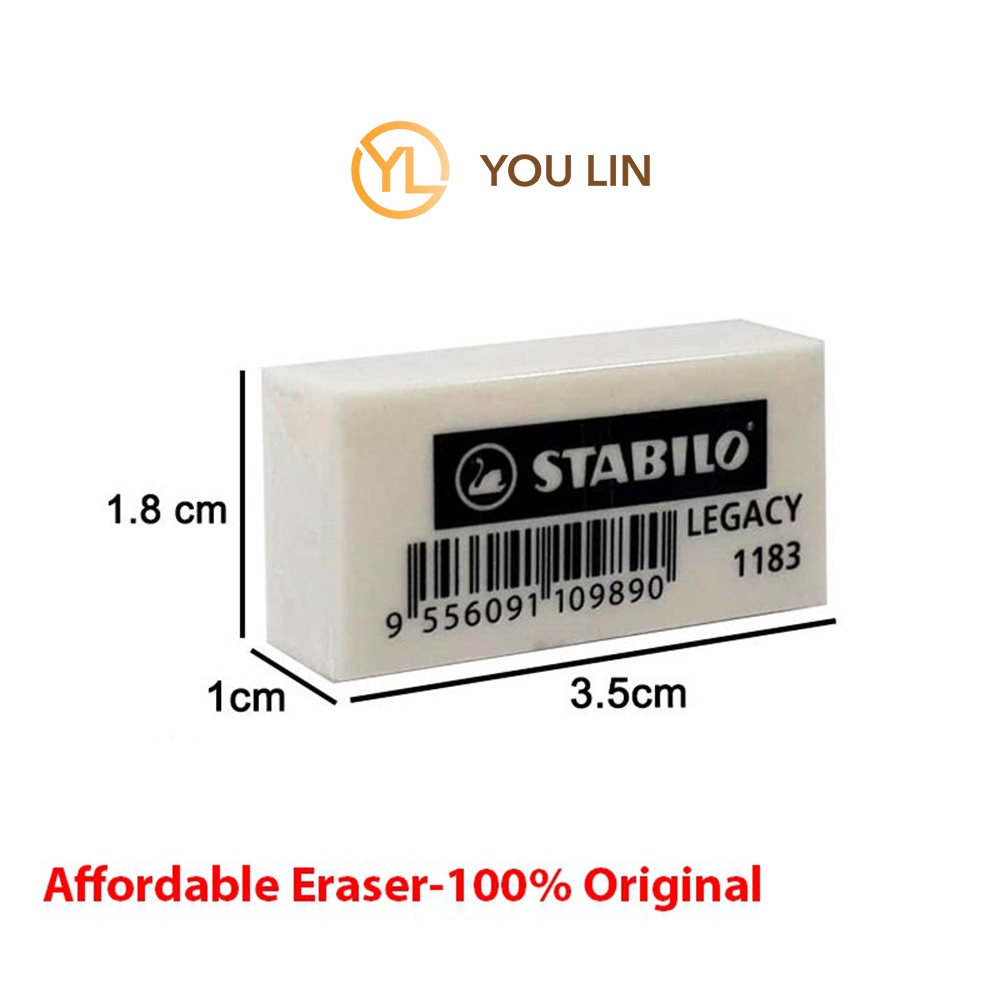 Stabilo 1183 Legacy Eraser | Shopee Philippines