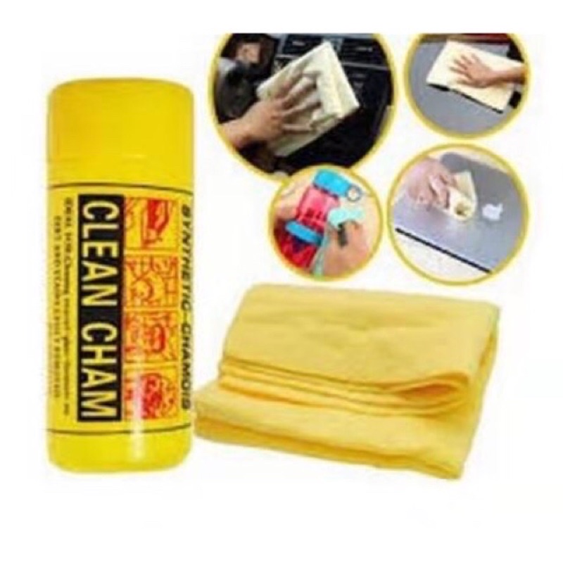 Small size SYNTHETIC CHAMOIS (CLEAN CHAMP) | Shopee Philippines