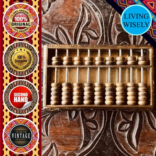 Vintage Mini Brass Abacus | Shopee Philippines