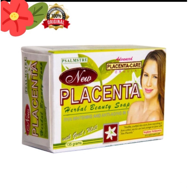 PLACENTA HERBAL BEAUTY SOAP 135G | Shopee Philippines