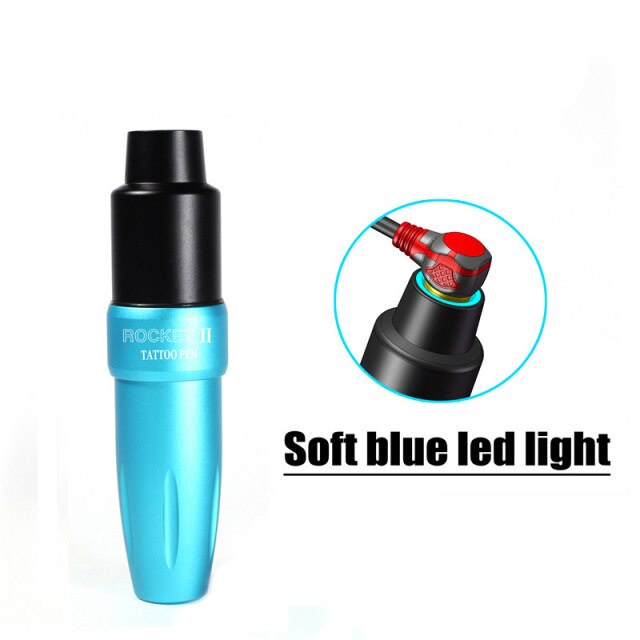Professional Rocket II Tattoo Pen Rotary Pen Gun With Light Powerful ...