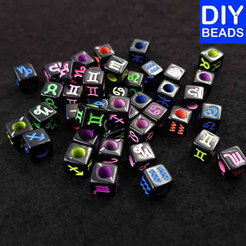 Diy Beads Zodiac Sign Beads 250g | Shopee Philippines