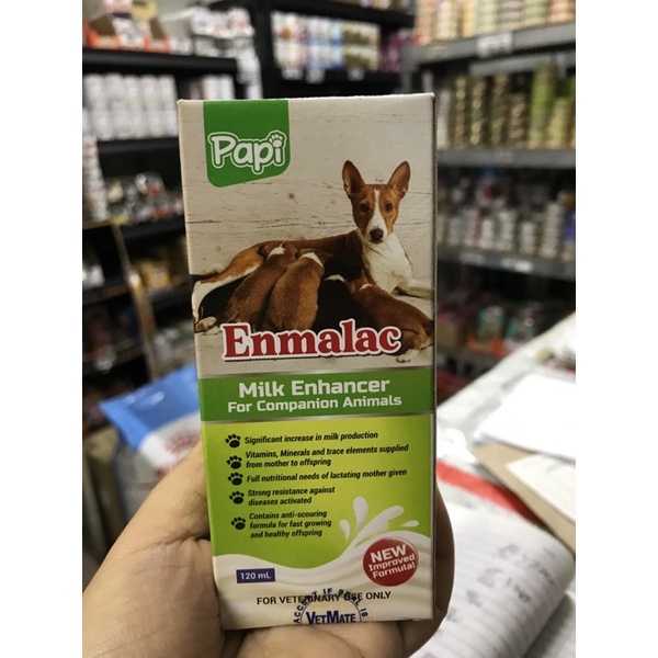 Enmalac Milk Enhancer for Dogs & Cats 120ml | Shopee Philippines