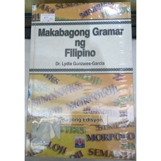 MAKABAGONG GRAMMAR NG FILIPINO REPRINT | Shopee Philippines