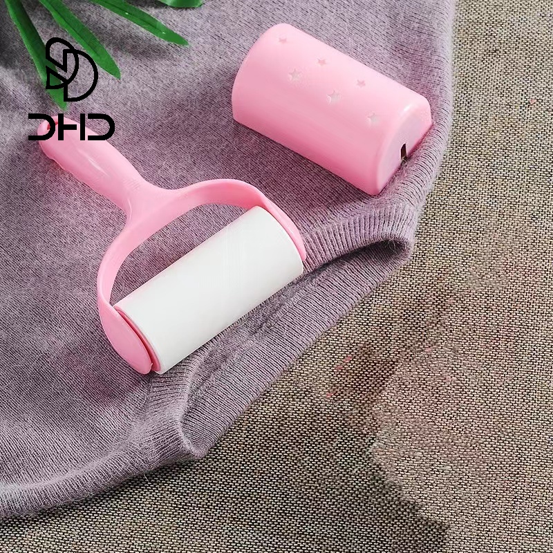 DHD Sticky Hair Roller with Cover Clothes Cleaning Dust Removal Strong ...
