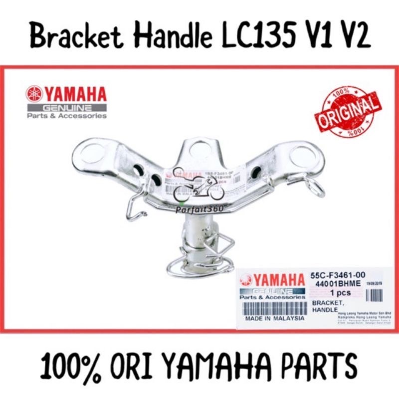 HANDLE BRACKET STEERING BRACKET TAPAK HANDLE 100% HLY FOR YAMAHA LC135 NEW V2 V3 V4 V5 55C 55D ...