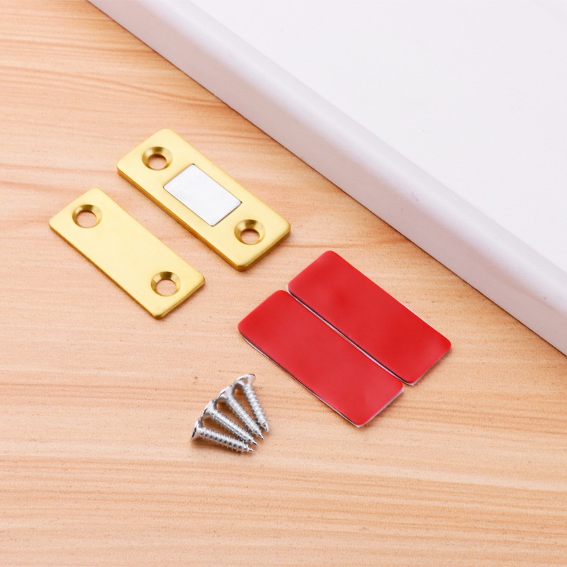 Cabinet Magnetic Catch 2pcs/set Ultra Thin Cabinet Door Magnets Stick ...