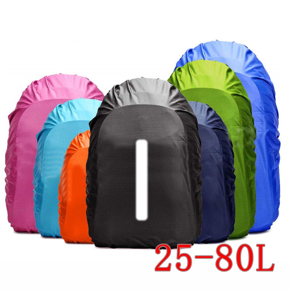 Rain Cover Backpack Reflective 25L 35L 45L 60L Waterproof Bag Tactical Outdoor Camping Hiking ...