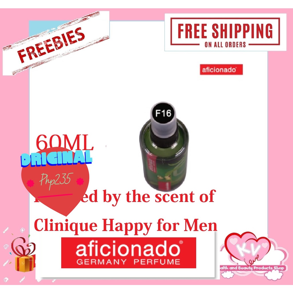 Aficionado F16 60ml Eau De Parfum for Men | Shopee Philippines