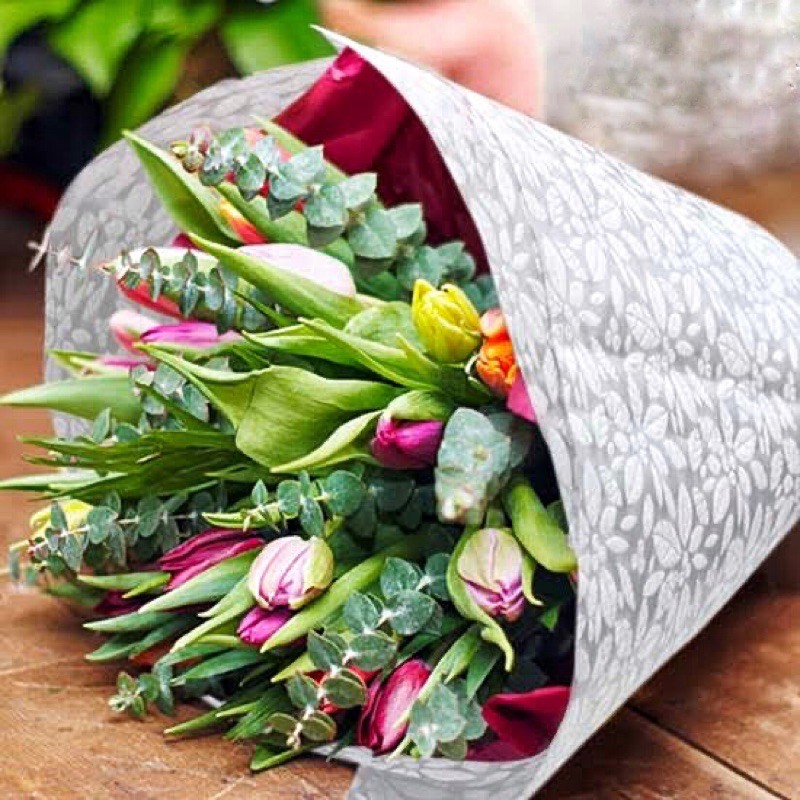 100pcs Non Woven Bouquet Wrapper | Shopee Philippines