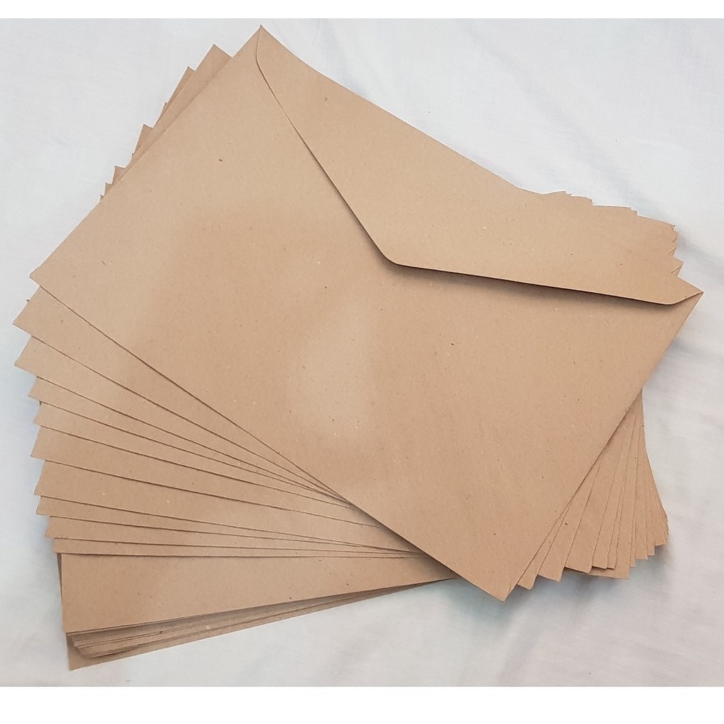 Brown envelope /baronial colored envelope/short-long sold 10pcs ...