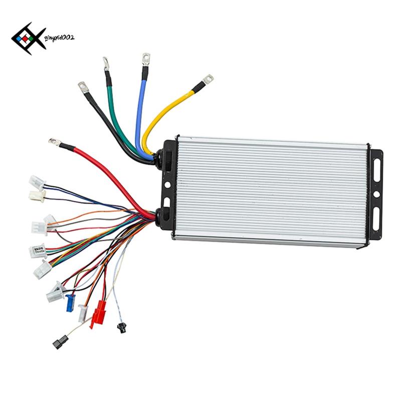 48V 60V 72V 3000W Hub Motor Controller 24Mos MAX80A for Electric Bike E ...