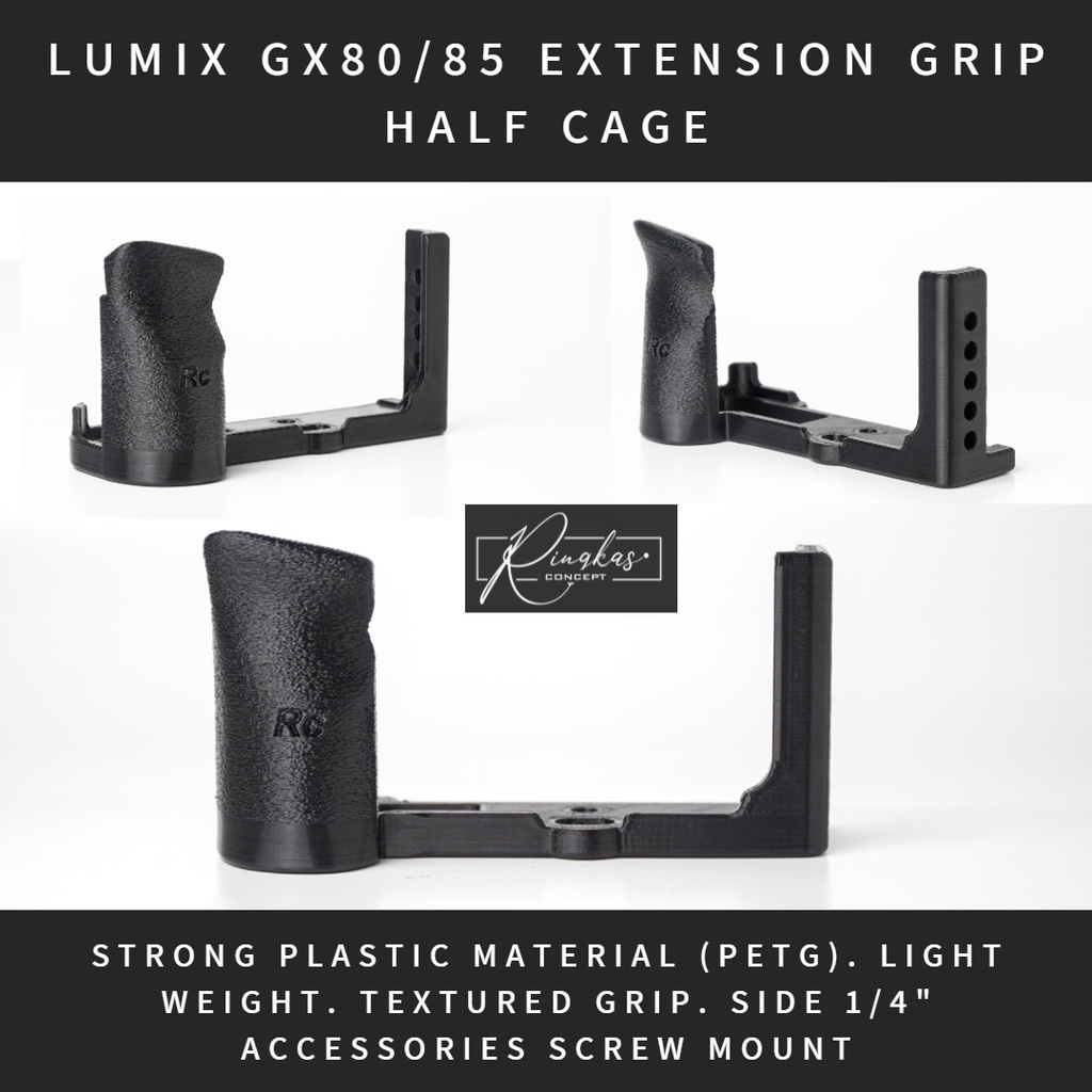 Concise CONCEPT Customized Half Cage Case Lumix GX85 GX80 GX 85 GX 80 ...