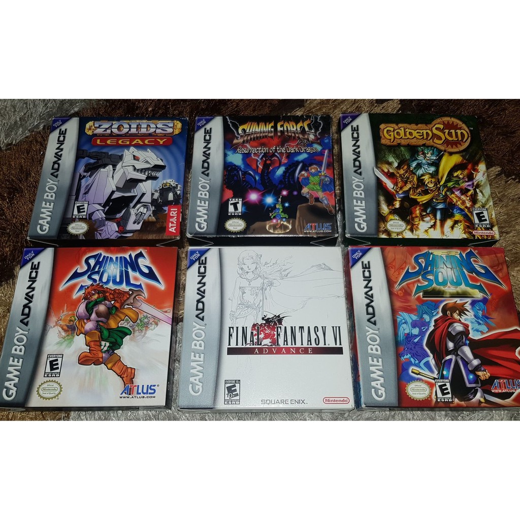 Rare Gameboy Advance GBA Games CIB | Shopee Philippines