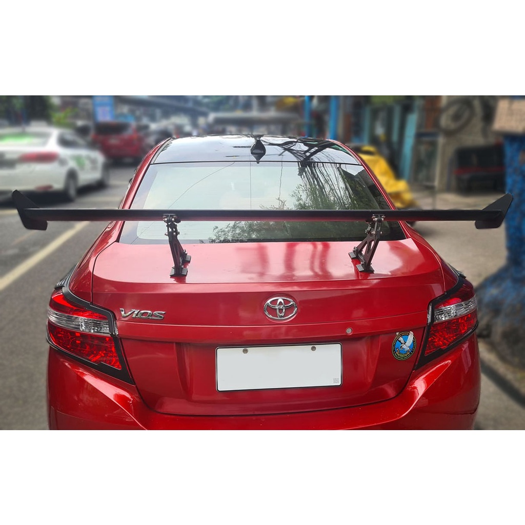Toyota Vios 2014 to 2018 Single Blade Aluminum Spoiler Drill Type ...