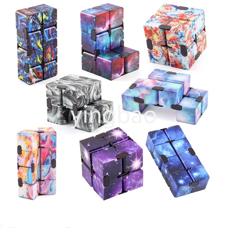 Infinity Cube Antistress Cube Fidget Toys Cube Stress Relief Cube Toy ...