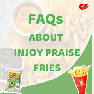 InJoy Praise Fries with Real Potatoes 500g | Shopee Philippines