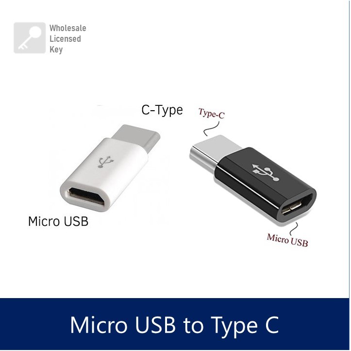 Micro to Type C Adapter Micro Male Type C Female | Shopee Philippines