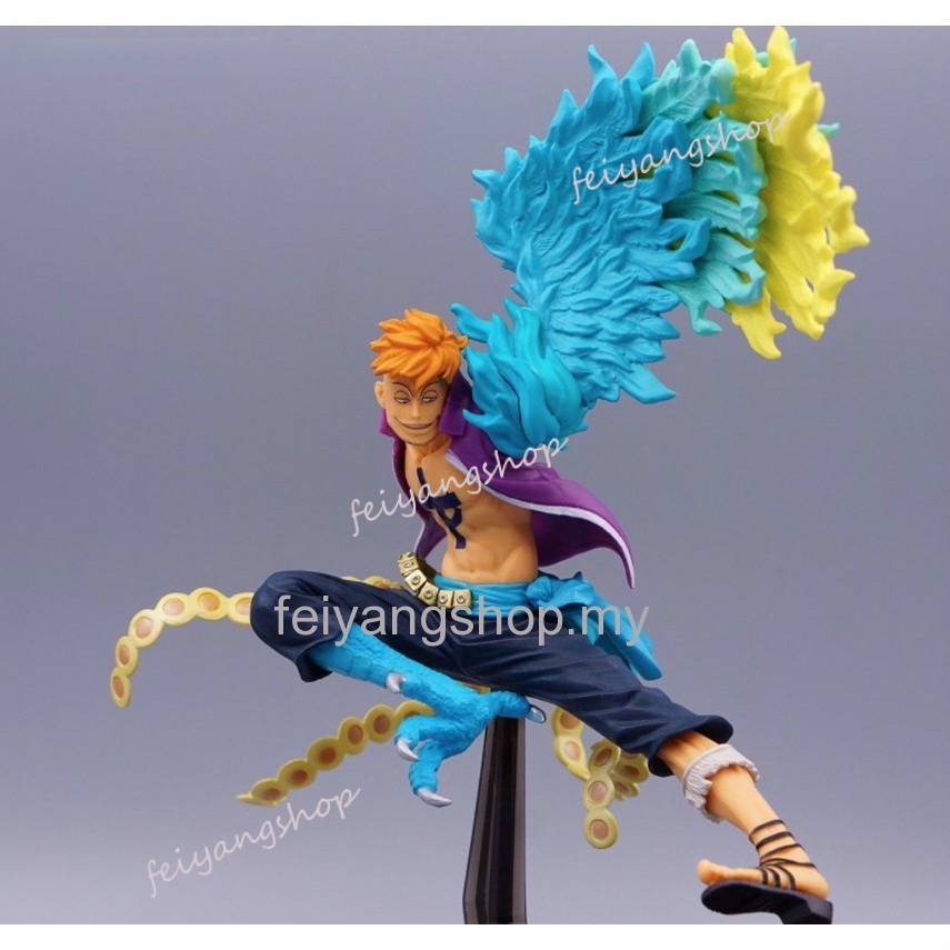 One Piece Marco Action Figure Whitebeard Anime | Shopee Philippines