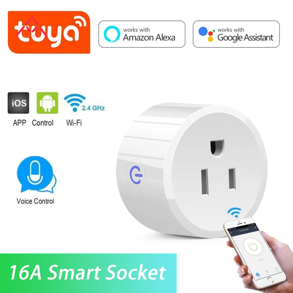 Wifi Smart Plug,Wireless Outlet WiFi Plug US Socket Wi-Fi Mini Smart ...