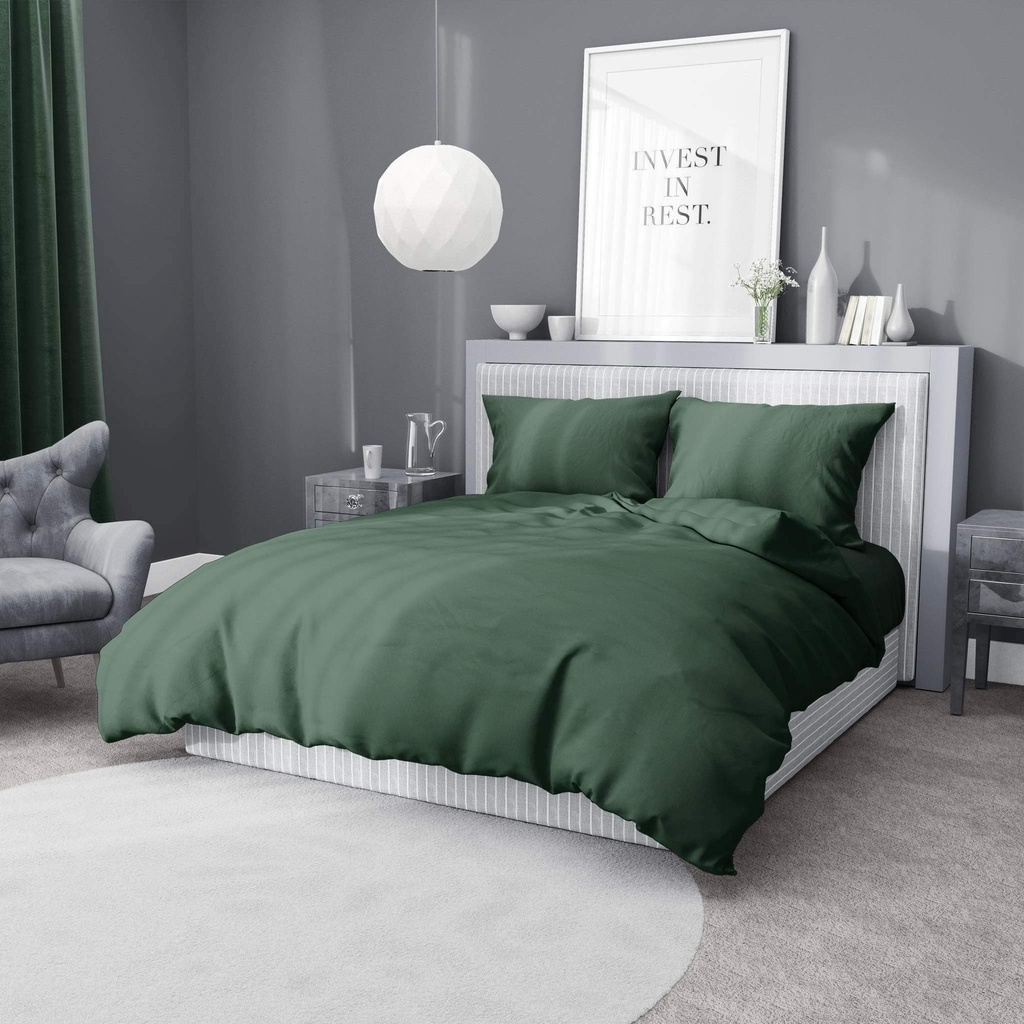 HOUSEMOTO-PREMIUM 3IN1 PASTEL COLOR BED SHEETS(1 BEDSHEET WITH 2 ...