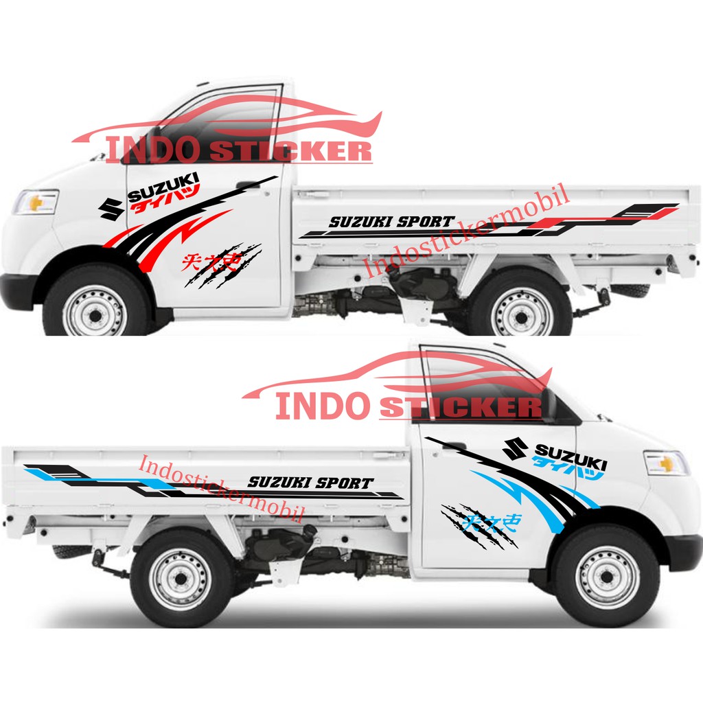 Mega carry pickup car stickers apv mega carry pick up car stickers ...